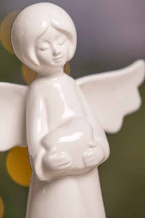 Tiziano Engel Mara mit Herz creme-weiß - Postmeier.shop